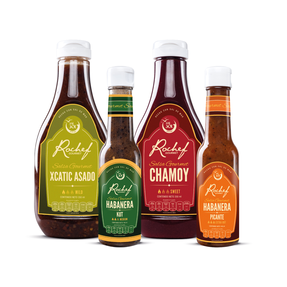 Paquete de salsas Rochef gourmet – SAL ROCHE